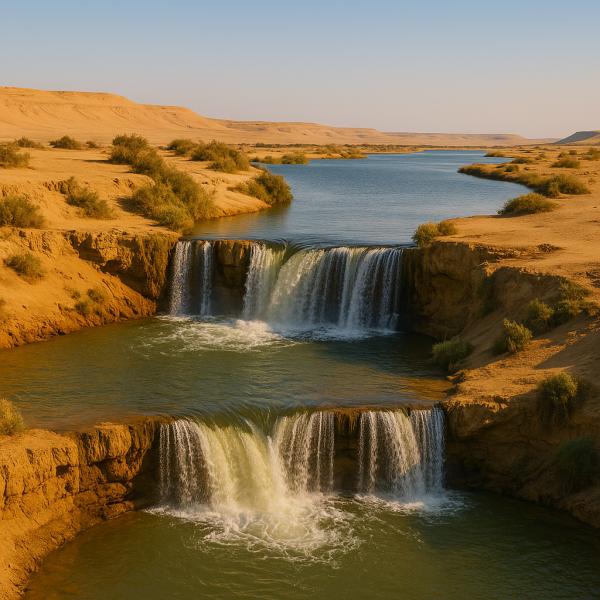 Wadi El Rayan Egypt – Waterfalls, Lakes, and Desert Adventures